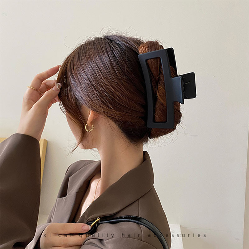 Korean fashion popular large hair clip shark clip bangs edit edit sepit ...