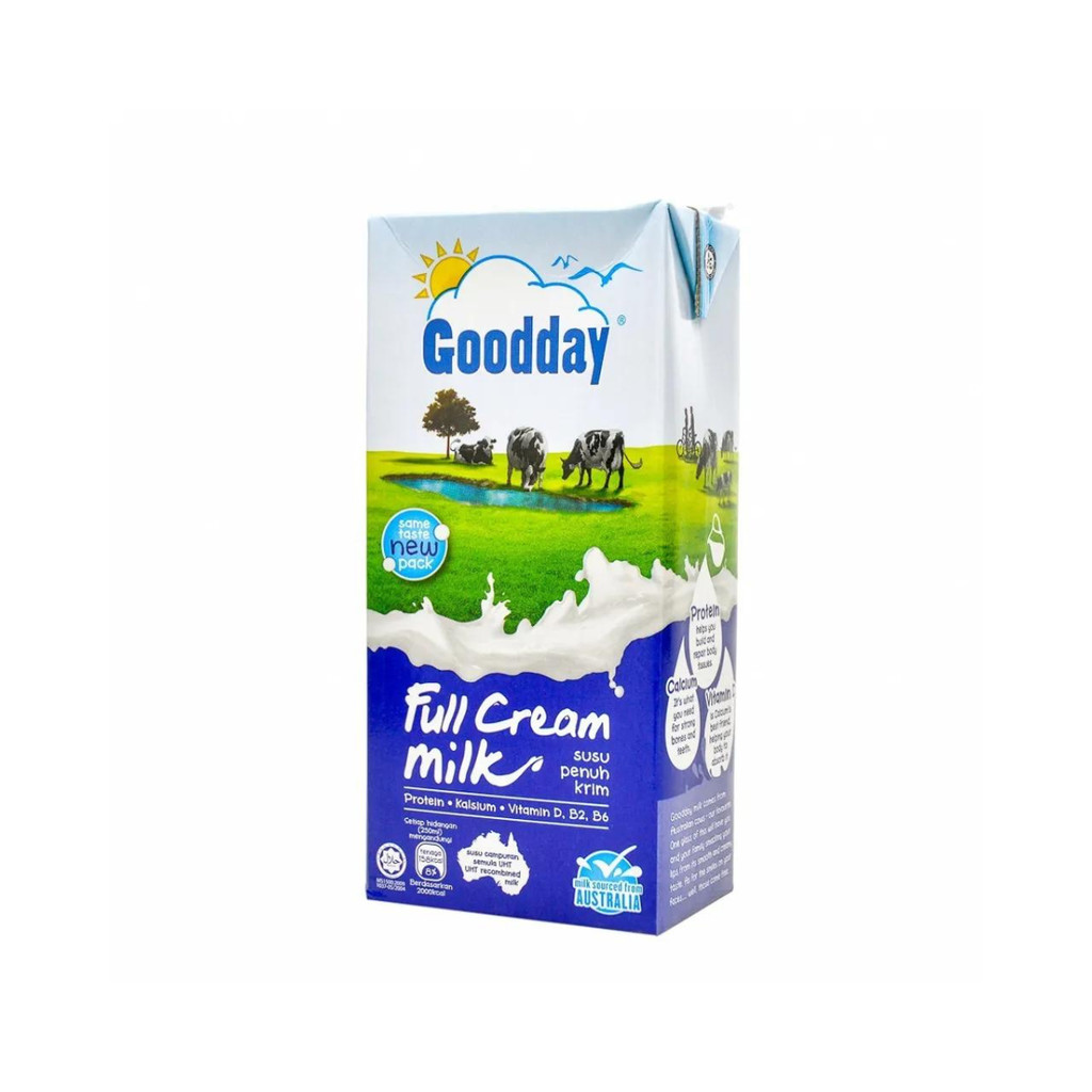 GOODDAY Full Cream Milk UHT - 1L | Shopee Malaysia