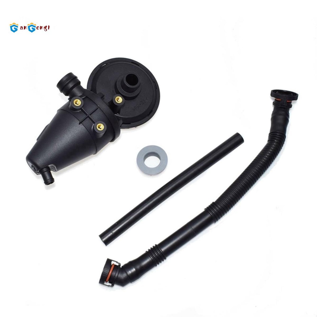 Crankcase Oil Separator PCV Vent Valve Kit Breather Hose Replacement ...