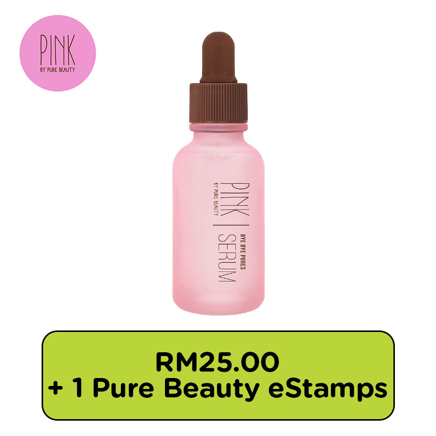 PINK BY PURE BEAUTY Bye Bye Pores Tightening Serum 30ml | Shopee Malaysia