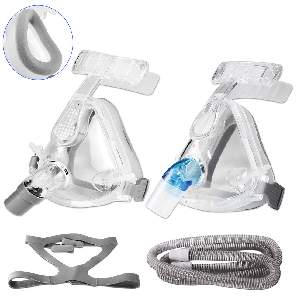 CPAP Full Face Mask for Auto CPAP BPAP Anti Snoring Sleep Prevent Apnea ...