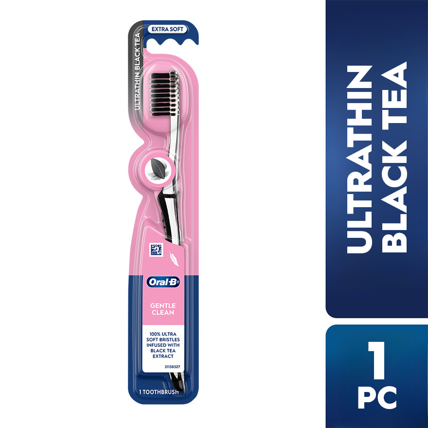 ORAL-B Ultrathin Toothbrush Black Tea 1s | Shopee Malaysia