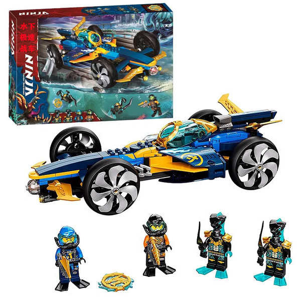 toys for boys lego car Produk baru Phantom Building Block Ninja Series ...