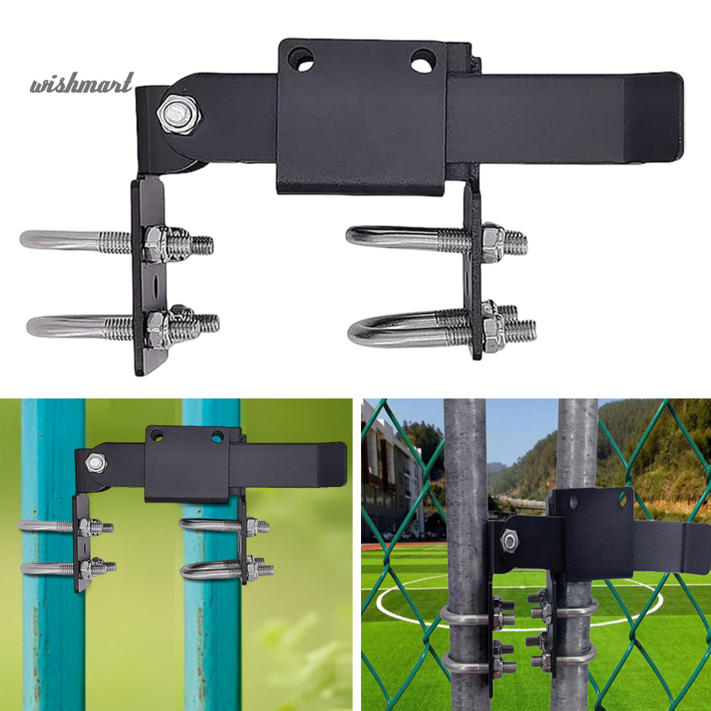 [WM] Galvanized Steel Gate Latch Durable Double Gate Latch Steel Double ...