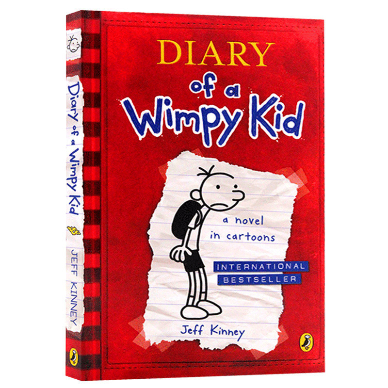Little Boy Diary 1 English Version Picture Book Comics Diary of a Wimpy ...