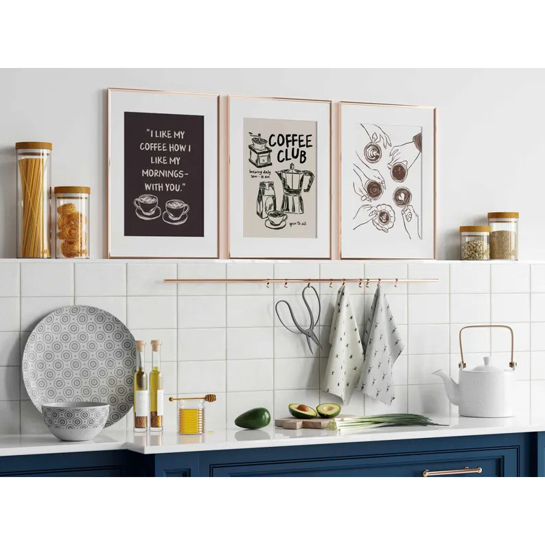 Coffee Bar Poster Print Coffee Club Wall Art Coffee Shop Wall ...
