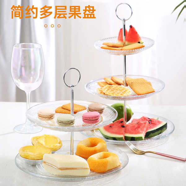 desert tray dessert table display set Meja kopi ruang tamu rumah Nordic ...