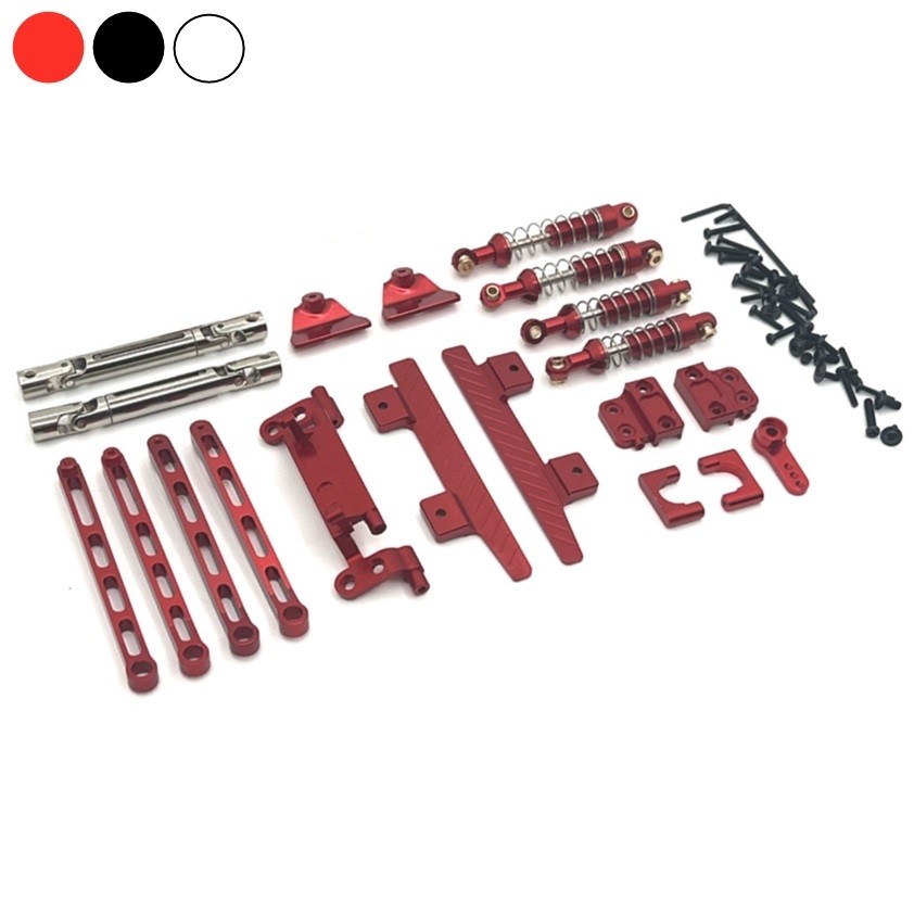 MN82 Metal Chassis Link Rod Pull Rod Mount Shock Absorber Side Pedal ...