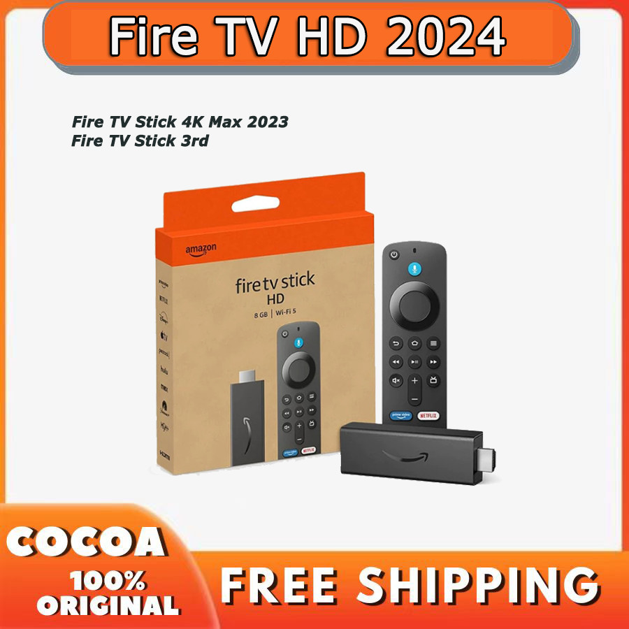 (Ready Stock) Fire TV Stick 4K Max streaming device, Wi-Fi 6, Alexa ...