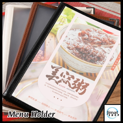 Menu Holder A5 A4 | Transparent Clear Menu Cover, Menu PVC Book ...