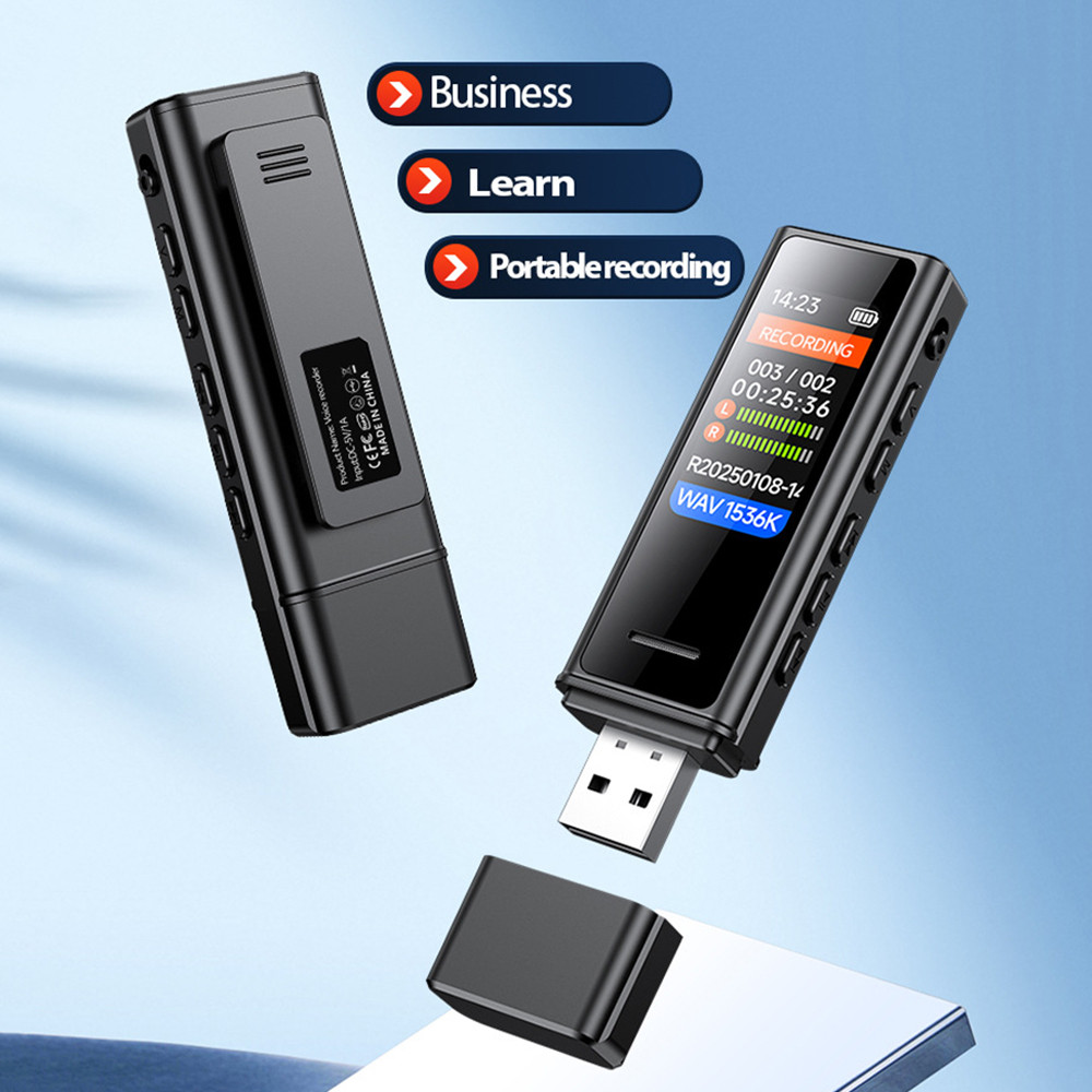 1536KBPS Digital Voice Recorder USB Flash Drive Professional Sound ...