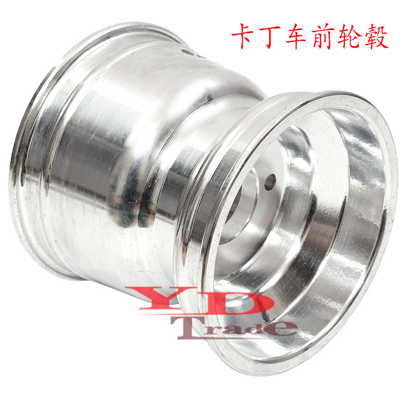 Go-Kart 5-Inci Aluminium Aloi Roda Drift Tayar Kereta Rim Aluminium 0*4 ...