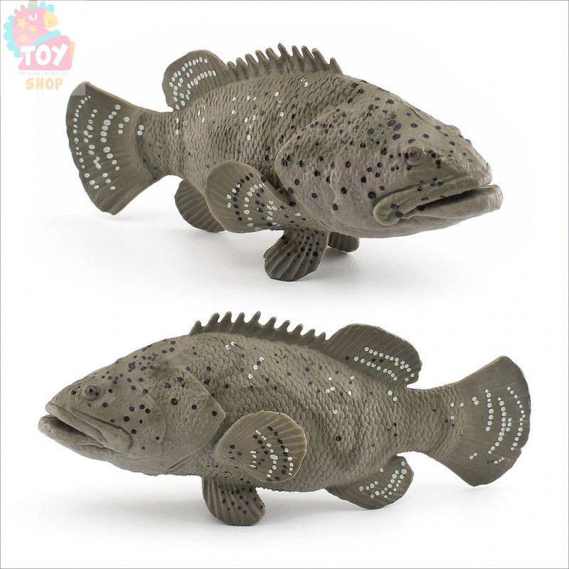 Simulation Marine Animal Grouper Model Mullet Fish Alum Fish High Fish ...
