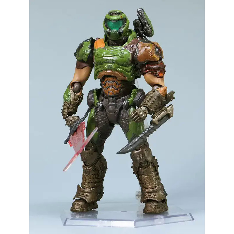 16cm Figma SP-140 Doom Slayer Eternal Anime Action Figure Statue ...