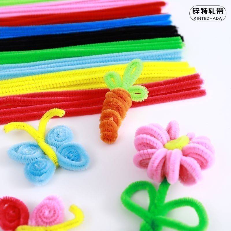 【Readay Stock】超密扭扭棒毛条绒密多色手工扭扭棒花束手工DIY制作百变扭扭棒Ultra dense twisting rod ...