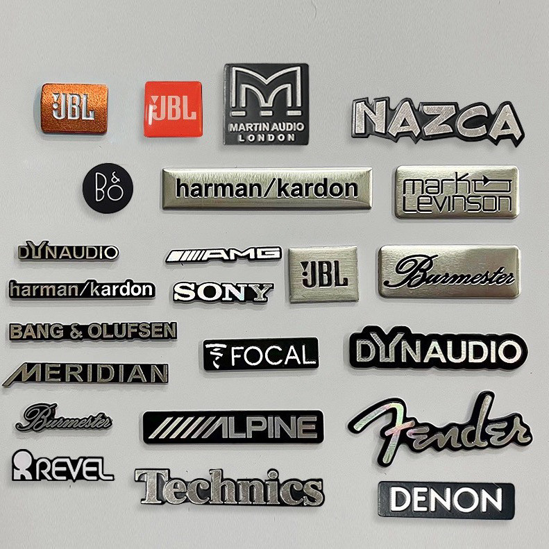 Car Audio Label Car Label Word Label Modified Decoration Bose Harman ...