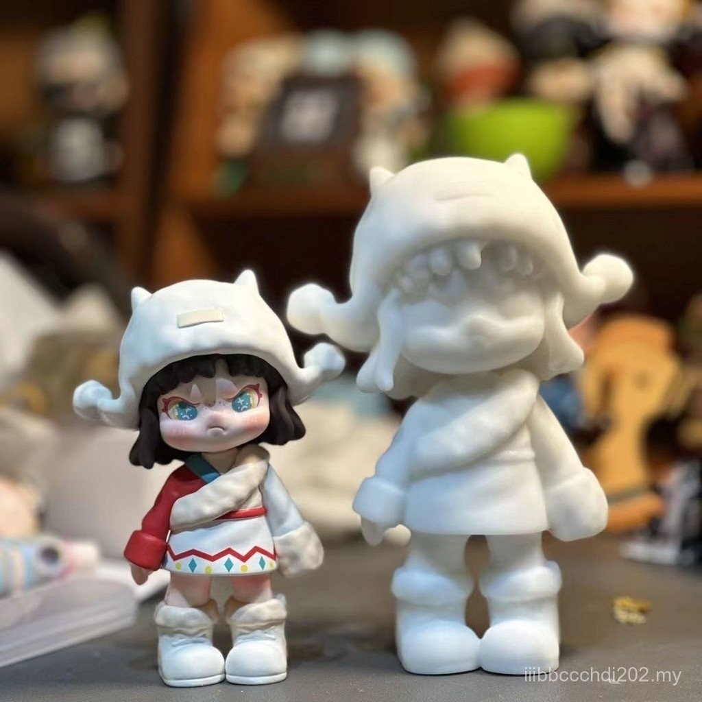 Escape Plan Sister Doll Plaster Doll Coloring Solid Children diy ...
