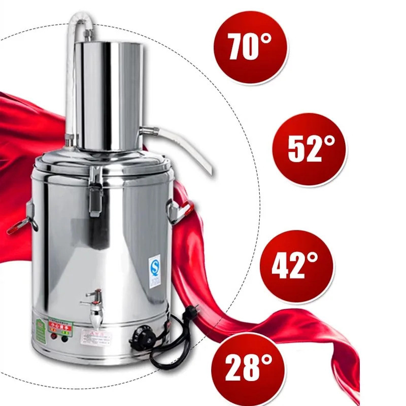 Stainless Steel Distillation Tower Brewing Machine Alcohol Distiller ...