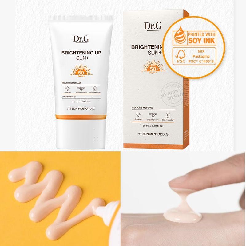 Dr. g sun cream (sun cream) brightening up Sun + 50ml,Sunscreen, women ...