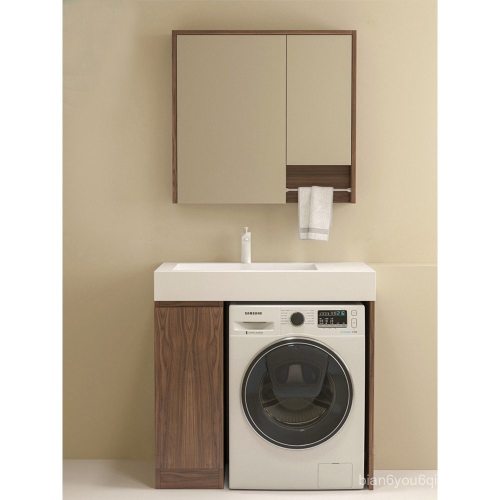 Slate Integrated Basin Bathroom Cabinet Combination Toilet Toilet ...
