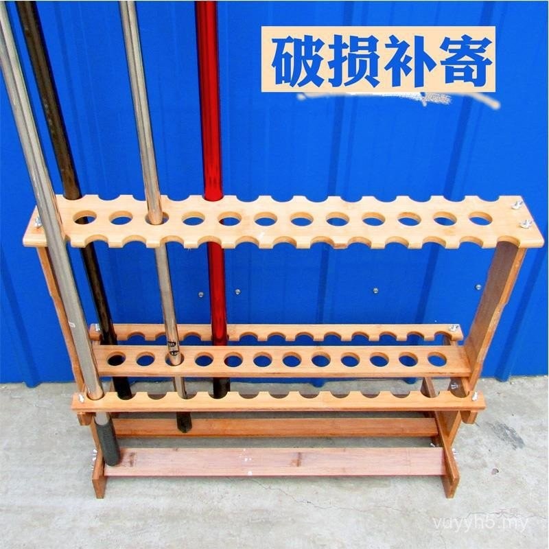 Rak paparan rod pancing, dinding, paparan isi rumah, rak tiang ikan ...