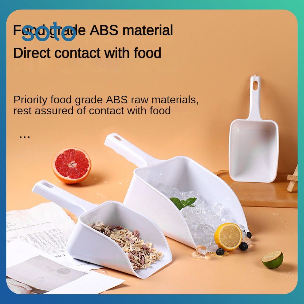 Plastic Ice Shovel Thickened Large Milk Tea Shop Ice Maker Special Food ...