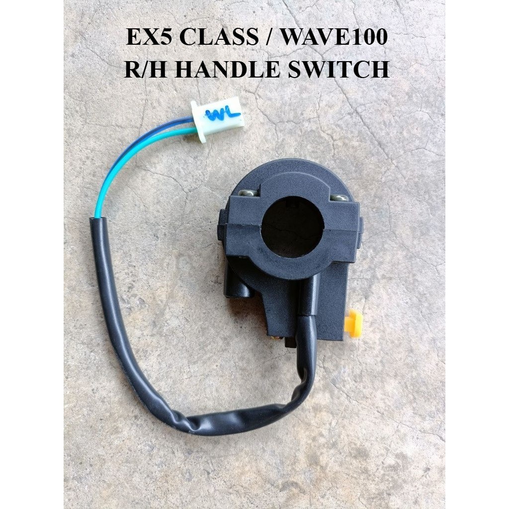 HONDA EX5 CLASS WAVE100 HANDLE SWITCH R/H RIGHT SIDE KANAN STARTER SUIS ...