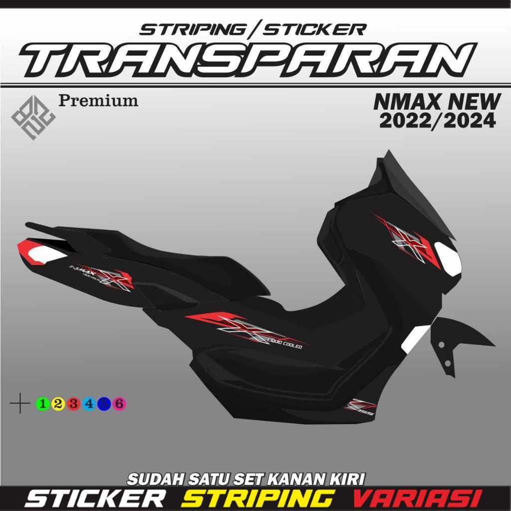 Striping STICKER TRANSPARENT NMAX NEW SPECIAL LATEST GRAPHIC POLET ...