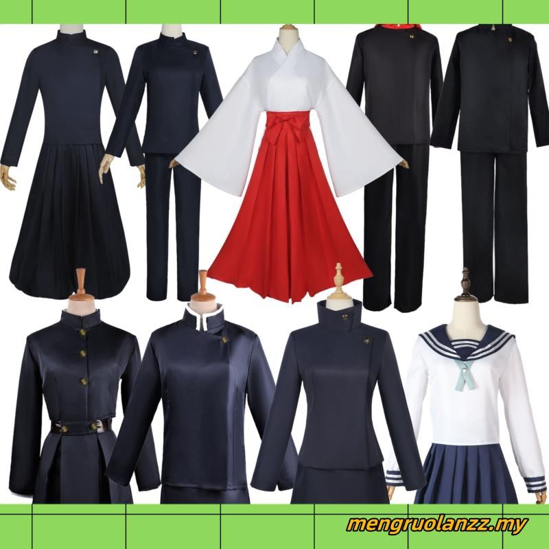 High School Gojo Satoru Geto Suguru Cosplay Costume Uniform for Women ...