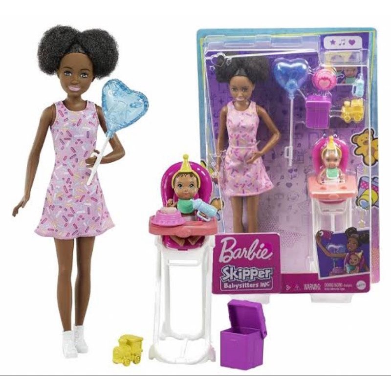 Barbie Skipper Babysitters INC Original Mattel | Shopee Malaysia