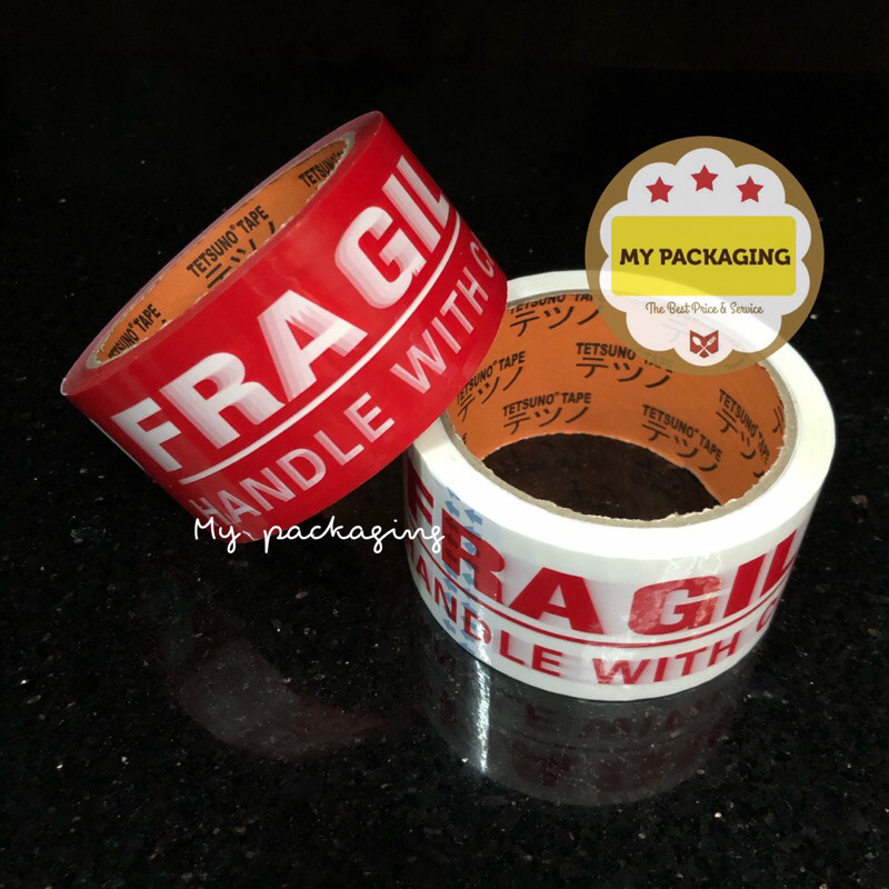 Opp FRAGILE Duct Tape DON'T SLAVE - Handle With Care - mypackaging ...