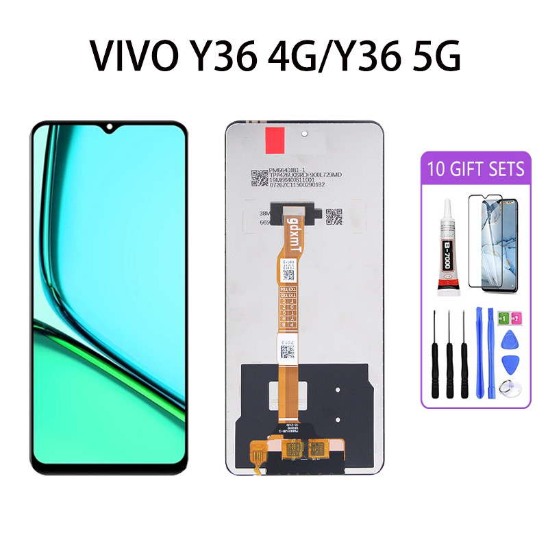 Original LCD For VIVO Y36 4G/Y36 5G/IQOO Z7 5G V2270A/IQOO Z8 LCD Touch ...