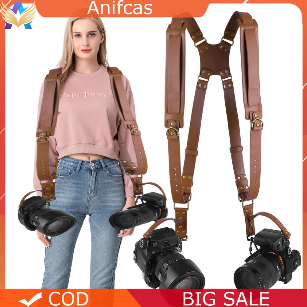 Dual Camera Strap Camera Carrying Strap Adjustable Universal for ...