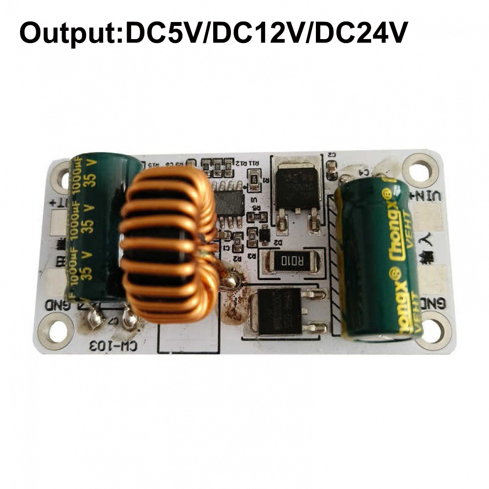 DC-DC Converter 180W High Power Buck Power Supply Module DC10-90V to DC5V/12V/24V Step-down 10A ...
