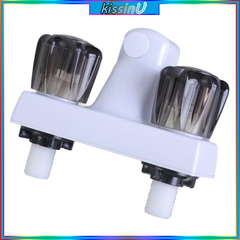 kiss RVs Shower Faucet Valves Diverter with Double Knobs for Campers ...