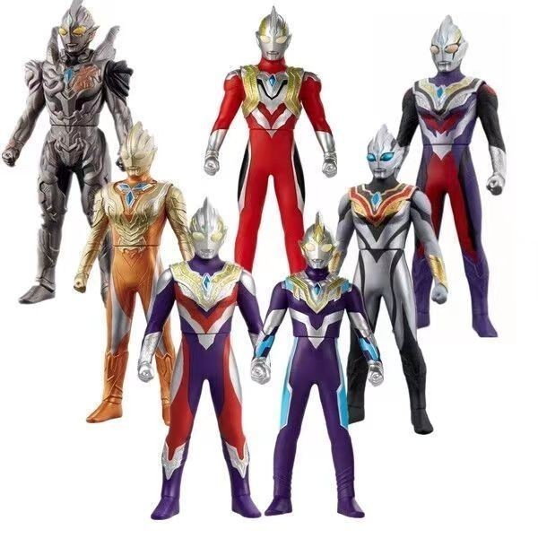 New Style-Composite Air Shining 13cm Triga Mini Soft Rubber Ultraman ...