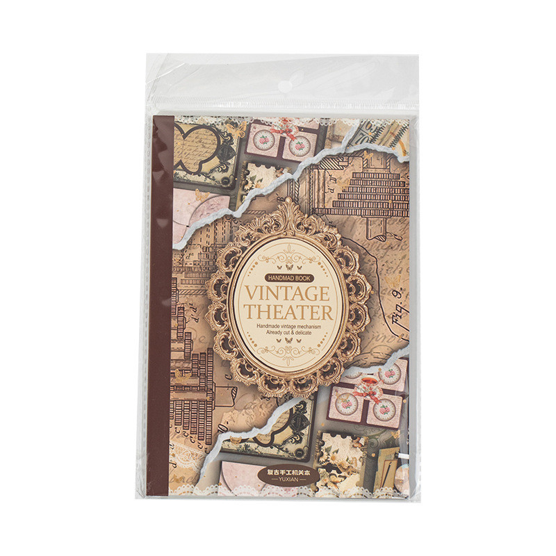 Vintage Interactive Scrapbook Kit – DIY Creative Journal with Surprise ...