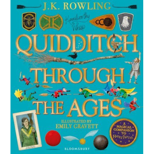 [100% Original Books] - Quidditch Through the Ages - Illustrated ...