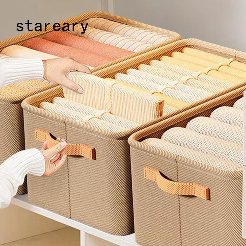 SY Foldable Pants Clothes Storage Box Wardrobe Clothes Storage ...