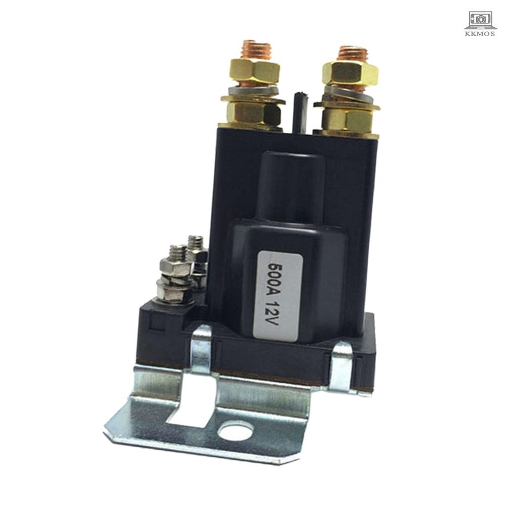 12VDC 500A AMP Heavy Current 4 Pin SPST Car Auto Start Relay Contactor ...
