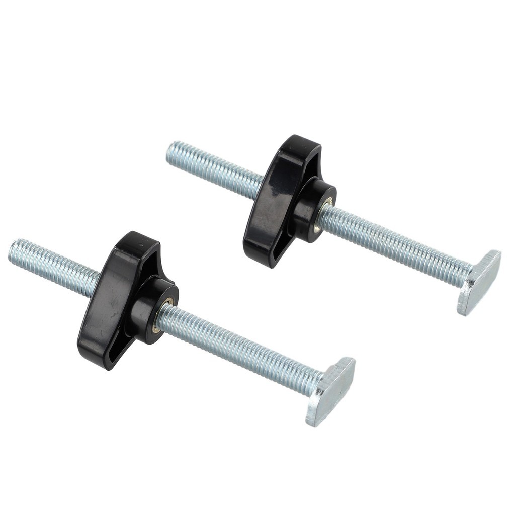 On Sale 2 Sets M8 T-Track Bolts Knobs T Slot Bolts and Knobs Clamps for ...
