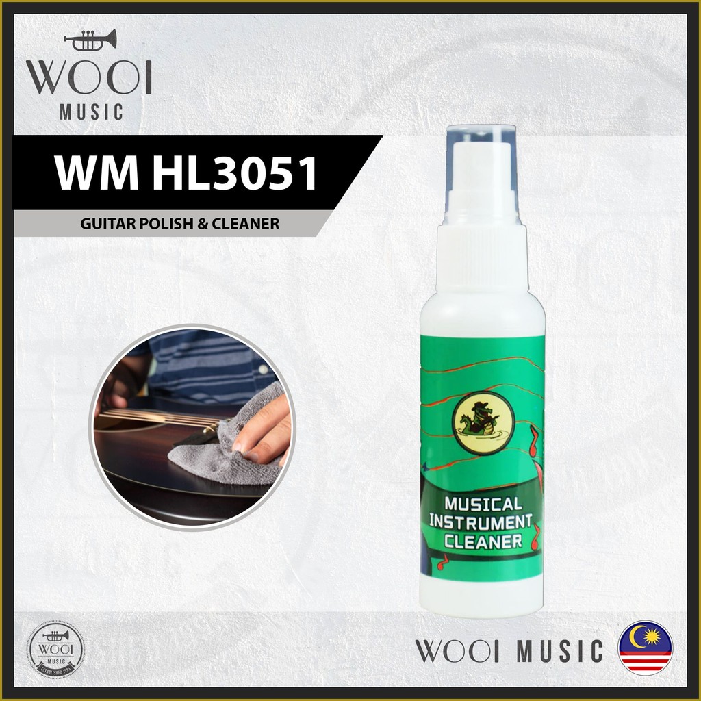 WM HL3051 Instrument Polisher 50ml (ALL IN ONE Guitar,Bass,Ukulele ...