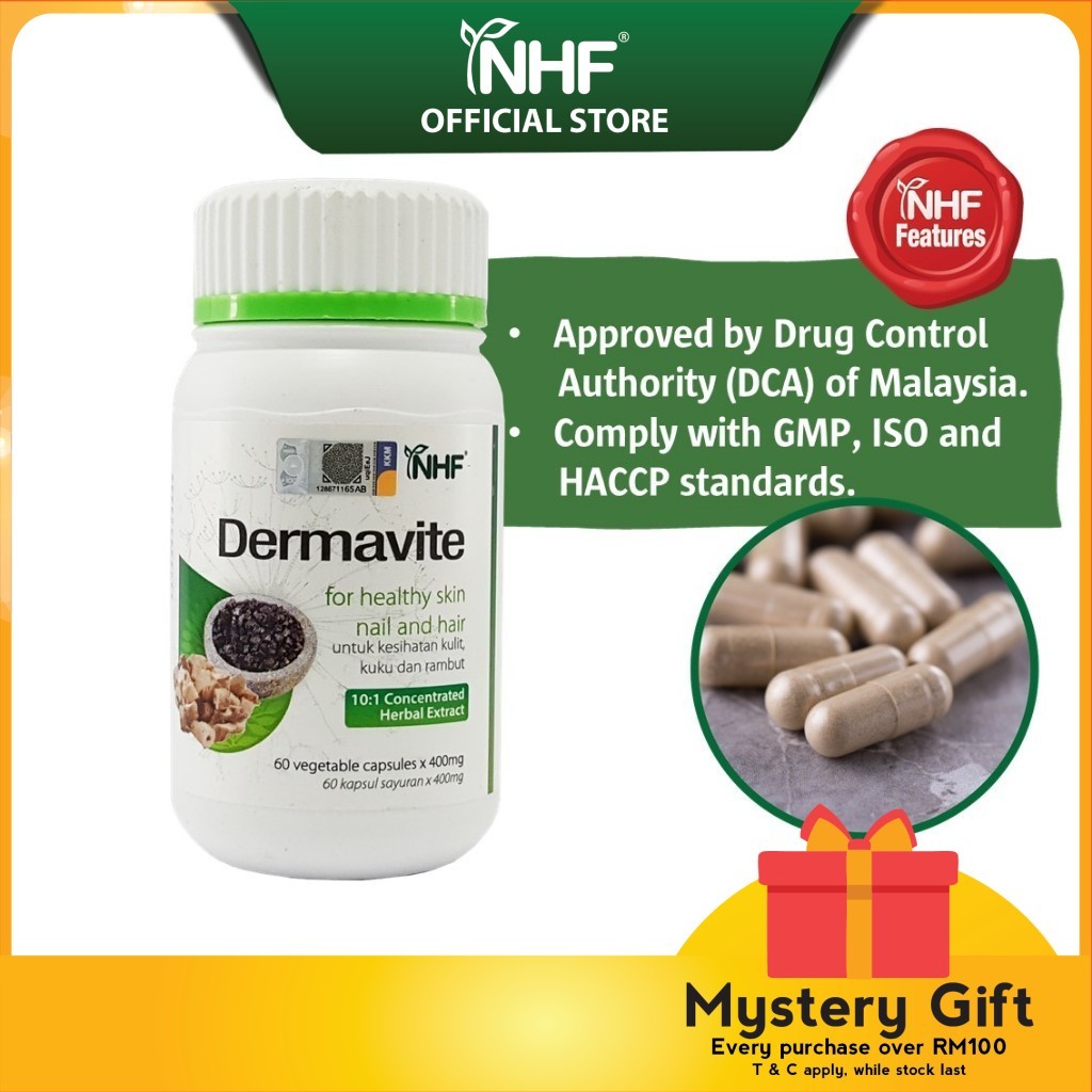 NHF Dermavite (60 Capsules) | Shopee Malaysia