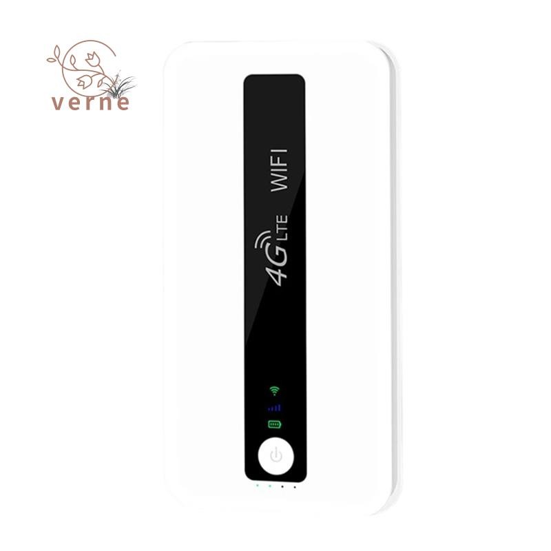 1 PCS Pocket WiFi Router Sim Card Slot White Plastic Wireless Broadband ...