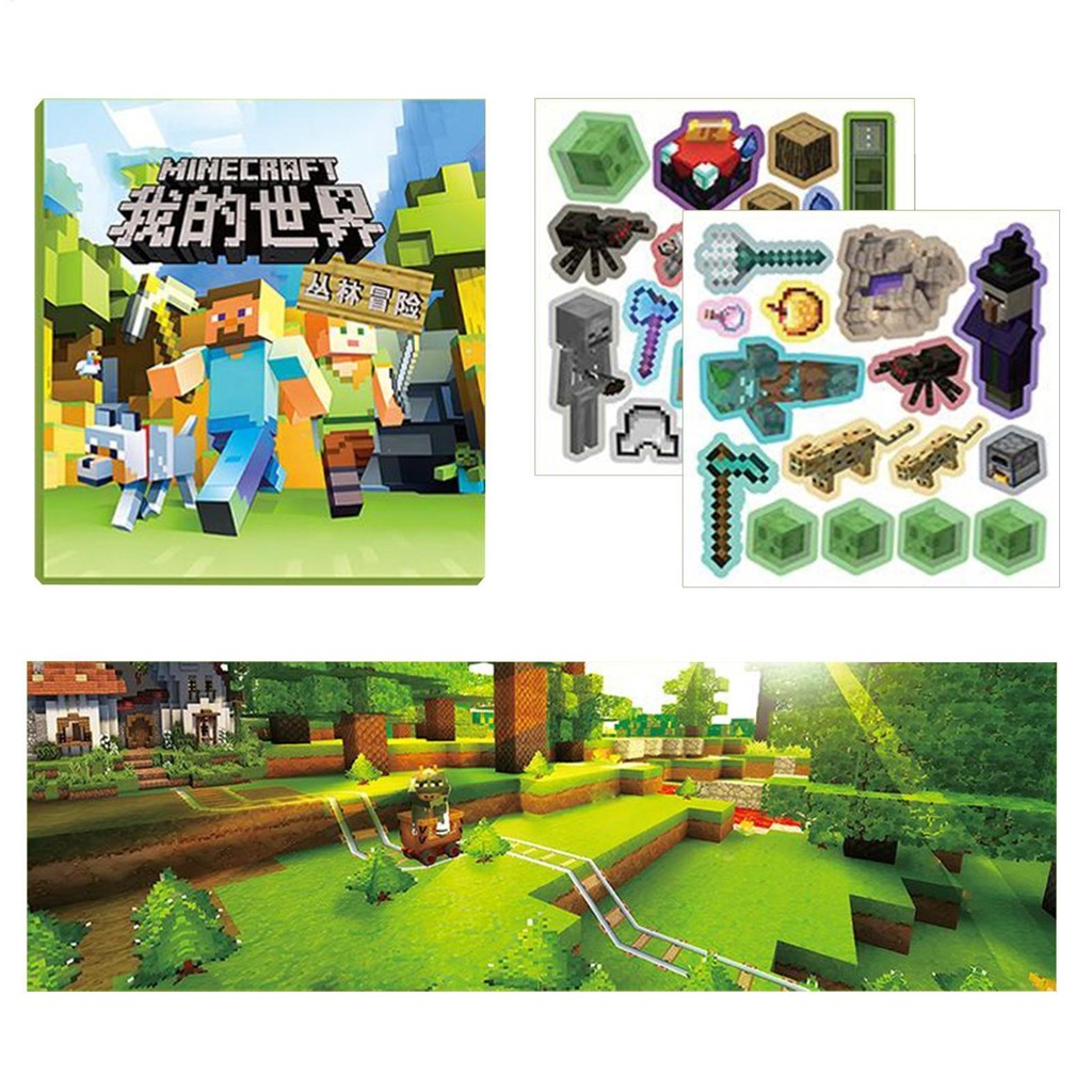 Minecraft Magnetic Quiet Book Kids Busy Book Interactive Learning Books ...