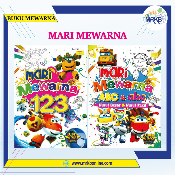 MARI MEWARNA - 123 and ABC & abc | Shopee Malaysia