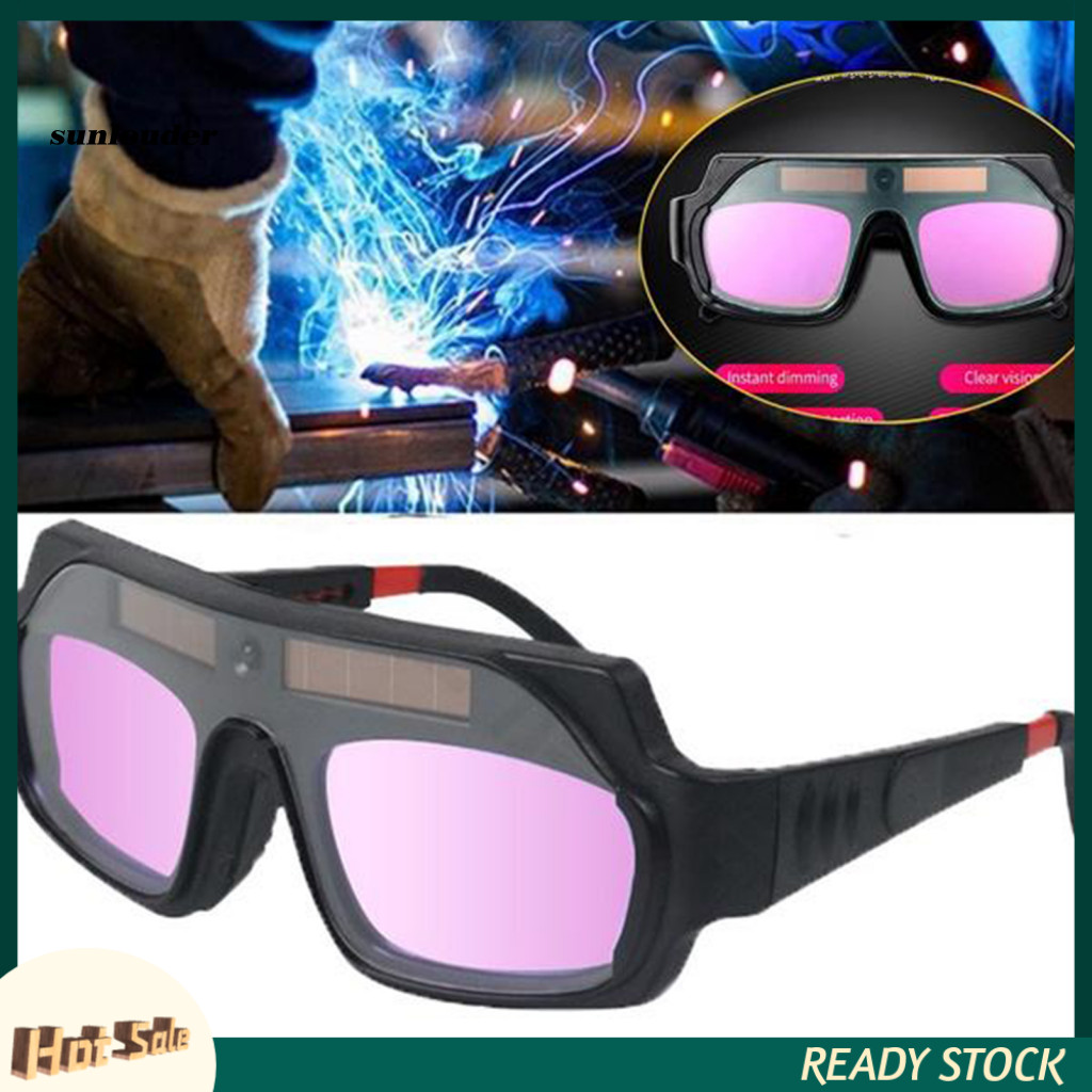 SL True Color Welding Glasses Smart Glasses High-quality Solar Powered ...