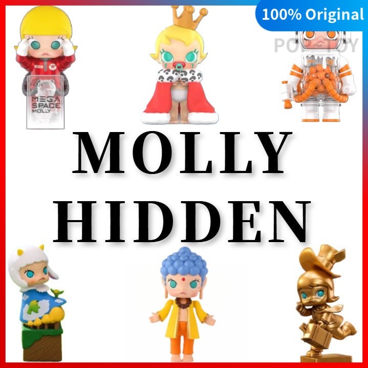 POPMART MOLLY Hidden secret Cute Figures Pop Mart Official | Shopee ...