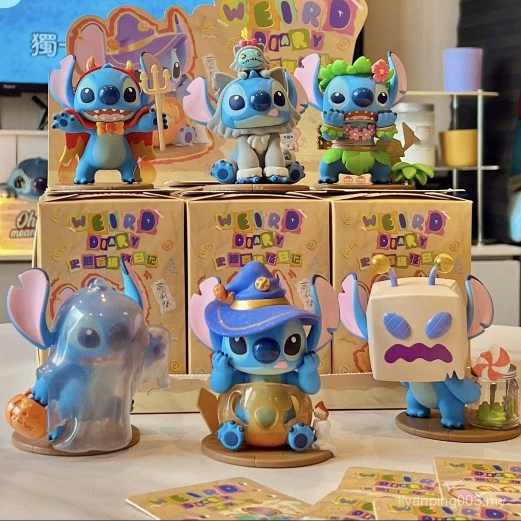 Star Baby Stitch Funny Diary Blind Box Stitch Hand Office Fashion Play ...