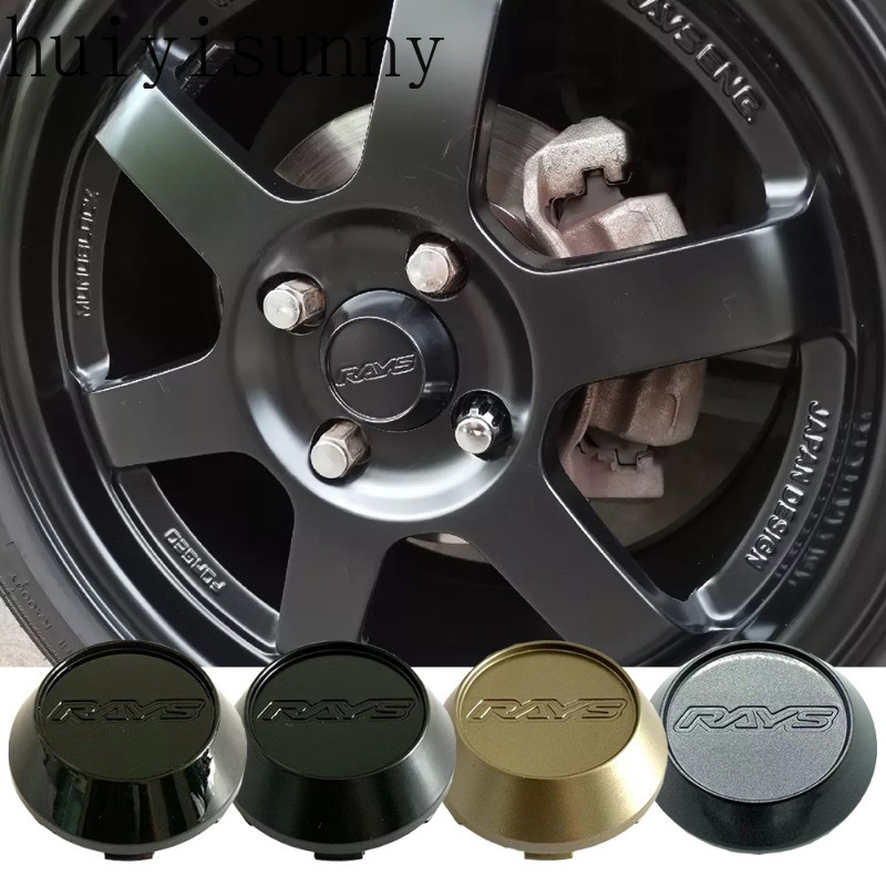 HYS 1PC 64mm RAYS Car Wheel Center Caps Fit for Rays Volk Racing Wheel ...